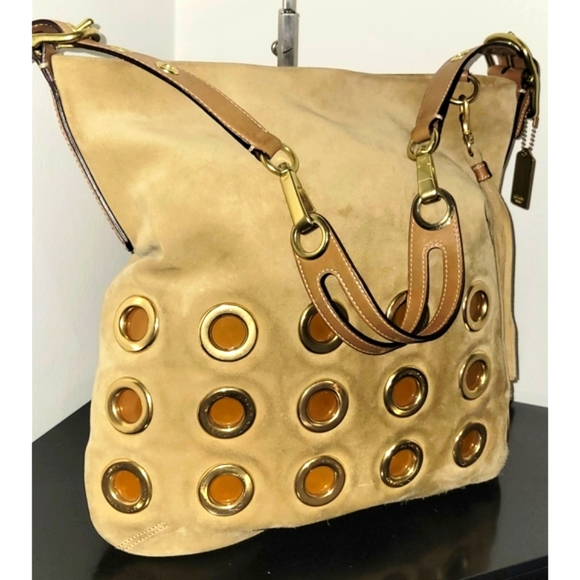 Coach | Bags | Coach Legacy Limited Edition Grommet Satchel In Camel ...